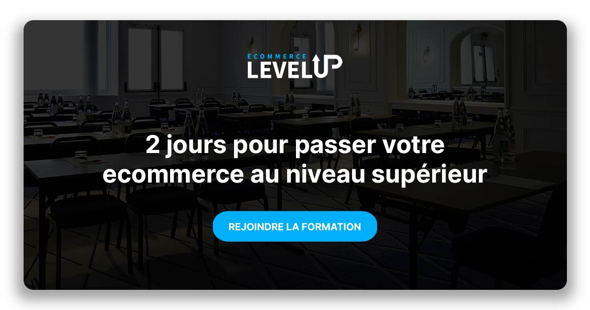 Level UP : Formation Growth Ecommerce